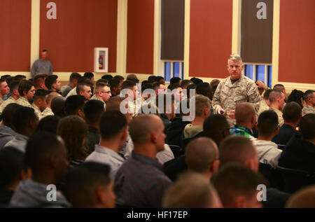 Lt. Col. Brian W. Mullery, the commanding officer of Combat Logistics ...