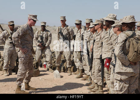 Brig. Gen. Edward D. Banta, the 2nd Marine Logistics Group commanding ...