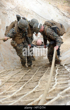 Officer Candidates from Charlie Company at OCS, Marine Corps Base ...