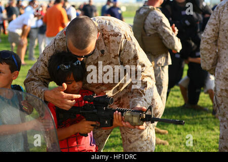 Sgt. Paul Zieniuk, a small-arms repairman with Special-Purpose Marine ...