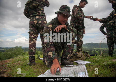 A Philippine Air Force airman with 710th Special Operations Wing poses ...