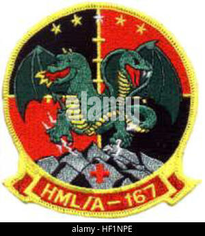 The Helicopter Attack Squadron (Light) 3 insignia represents squadron ...