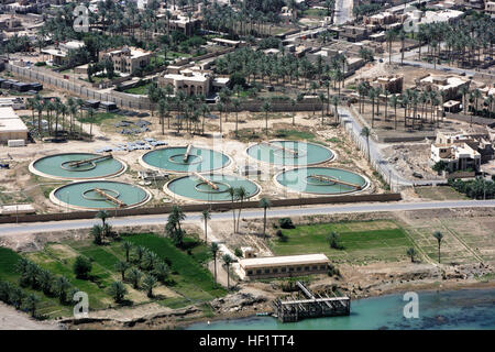 Shown here April 23, 2008, is an aerial view of the Euphrates River in ...