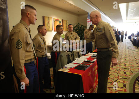Lt. Gen. Richard P. Mills, commander of Marine Forces Reserve, looks as ...