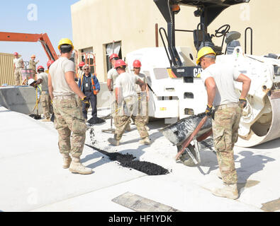 Airmen from the 557th Expeditionary Rapid Engineer Deployable Heavy ...