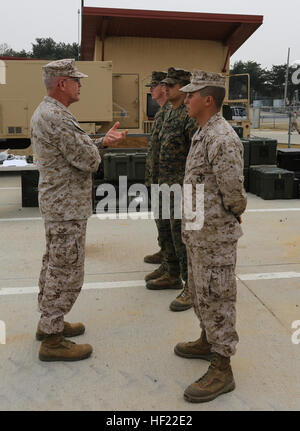 Maj. Gen. James S. Hartsell, Commanding General of 4th Marine Division ...