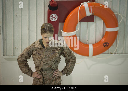 Cpl. Kathryn Bynum with Marine Corps Base Quantico Combat Camera ...