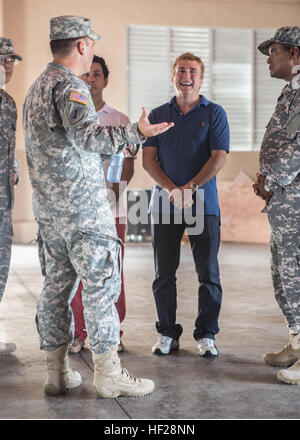 Suriname Armed Forces Lt. Col. Chevron Terborg, military hospital ...