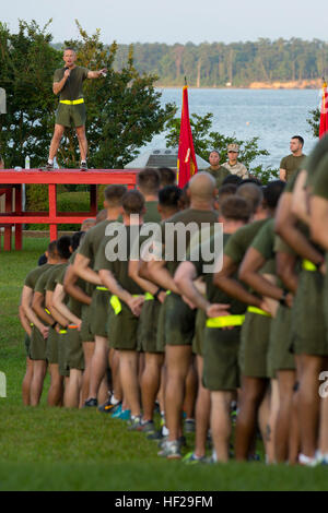 Brig. Gen. Edward D. Banta, the 2nd Marine Logistics Group commanding ...