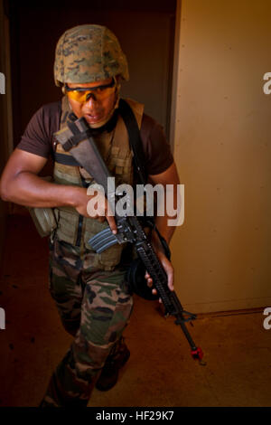 Royal Tongan Marines from the Kingdom of Tonga fold their country's ...