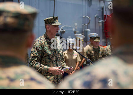 Brigadier Gen. David Coffman, commander of U.S. Marine Corps Forces ...