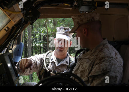 Marines with Logistics Officers Course (LOC), Logistics Operations ...