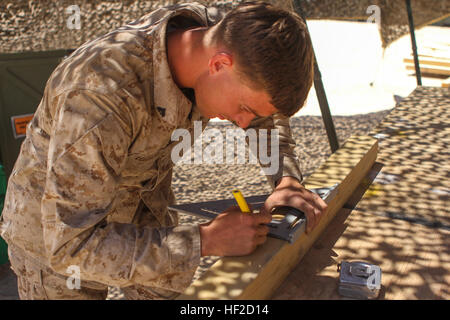 Corporal Tanner Lechner, a combat engineer with engineering platoon ...