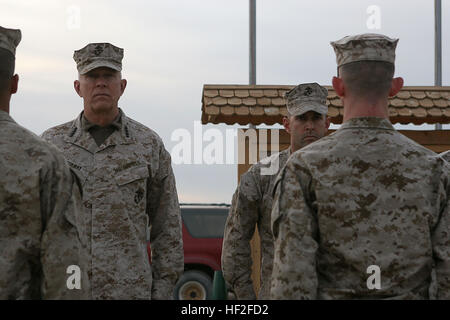 Col. David L. Odom, left, stands with Maj. Gen. Richard L. Simcock ...