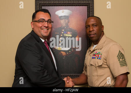 Sgt. Maj. Michael T. Mack, Wounded Warrior Regiment sergeant major ...