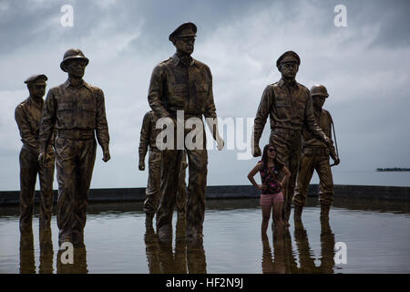 The MacArthur Landing Memorial Park in Palo, Leyte, the Philippines ...