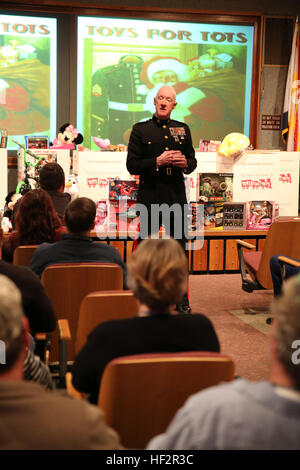 Lt. Gen. Richard P. Mills, commander of Marine Forces Reserve, looks as ...