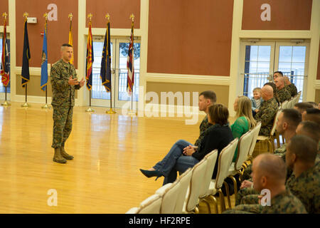 Lt. Col. Derek E. Lane, the commanding officer of 8th Communication ...