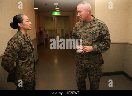 Maj. Gen. Charles L. Hudson, commanding general of Marine Corps ...