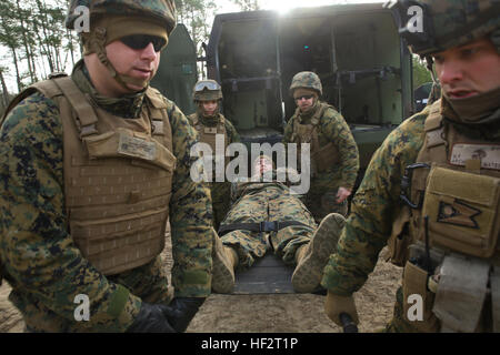 U.S. Navy Corpsmen of Surgical Company Alpha, 4th Medical Battalion ...