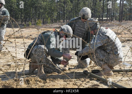 Soldiers from the 105th Engineer Battalion, 130th Maneuver Enhancement ...