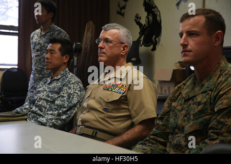 Maj. Gen. James S. Hartsell and Sgt. Maj. Bradley Kasal, Commanding ...
