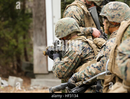 Marines with Mobility Assault Company, 2nd Combat Engineer Battalion ...