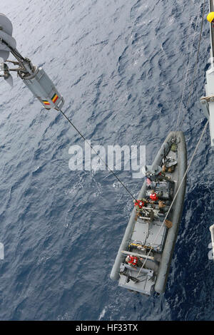 Marines from 15th MEU Maritime Raid Force prepare and launch combat ...