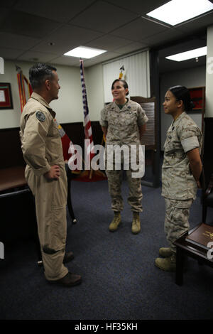 Maj. Gen. Michael Rocco, left, commanding general of 3rd Marine ...
