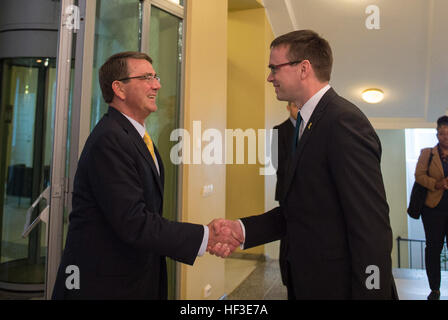 Secretary of Defense Ash Carter met with United States military leaders ...