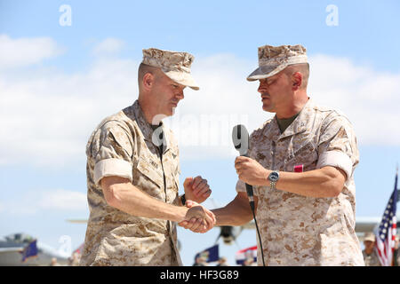 Col. Rick Uribe, former commanding officer of Marine Aircraft Group ...