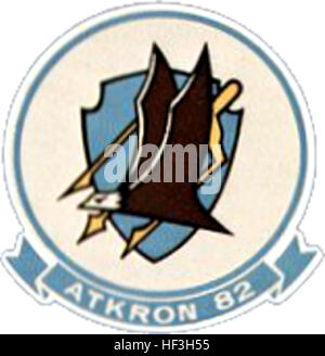 Attack Squadron 82 Insignia (US Navy Stock Photo - Alamy