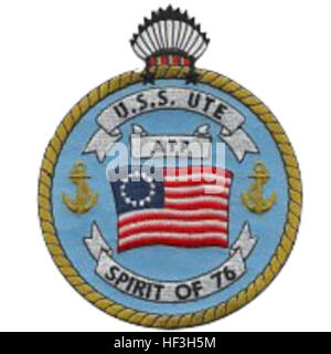 USS Ute Badge Stock Photo - Alamy