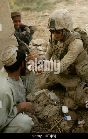 US Navy Hospitalman 1st Class assigned to Naval Mobile Construction ...