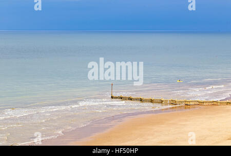 Tranquillity, Overstrand beach, Norfolk, England, UK Stock Photo - Alamy