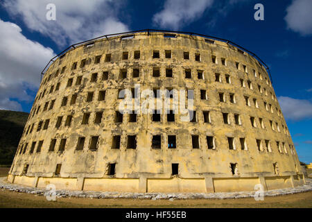 The Presidio Modelo prison on the Isle of Youth, Cuba where Fidel ...
