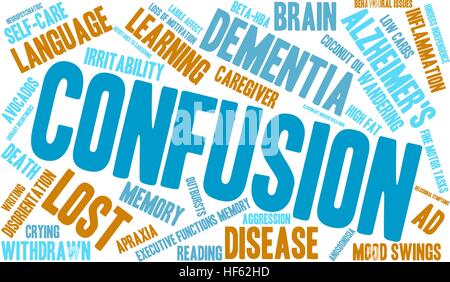 Confusion word cloud on a white background Stock Vector Image & Art - Alamy