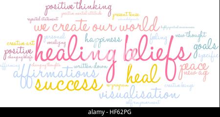 Healing Word Cloud Stock Vector Image & Art - Alamy