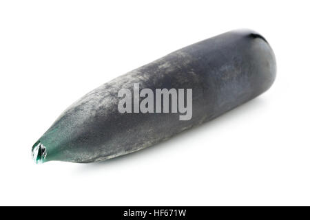 Synthetic sapphire boule produced by the Verneuil process Stock Photo ...