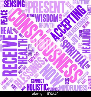 Consciousness word cloud on a white background Stock Vector Image & Art ...