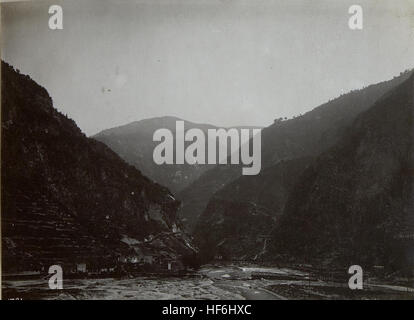 Panoramic view of Cismontal with Vanine during World War I, showing ...