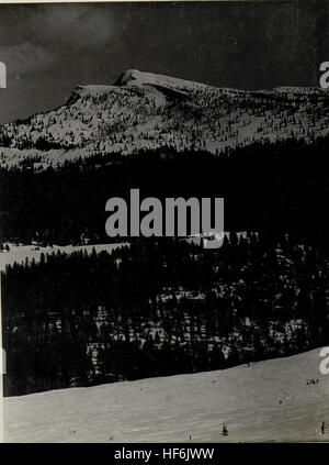 A panoramic view from the Lusern position during World War I, showing ...