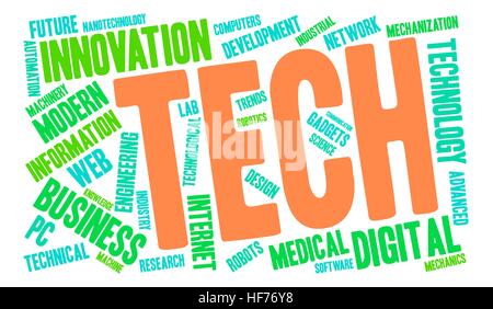 Tech word cloud on a white background Stock Vector Image & Art - Alamy