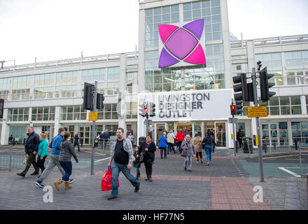 Livingston designer outlet McArthur Glen Scotland Stock Photo - Alamy