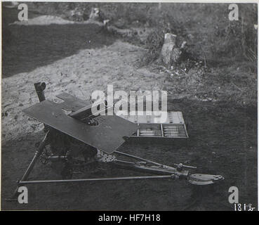 This image shows a 37mm infantry gun from Battalion III-7, destroyed by ...