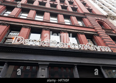 The closed David Barton Gym in the former Limelight in Chelsea in New ...