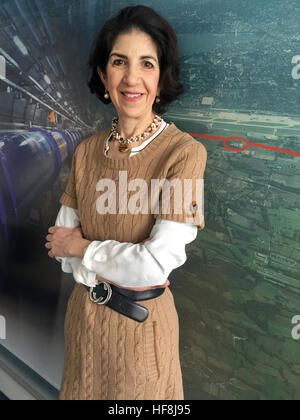 Fabiola Gianotti, Director General of the European Organization for ...