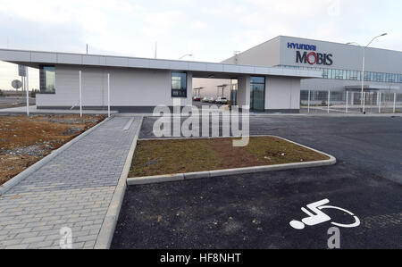Mosnov, Czech Republic. 29th Dec, 2016. South Korean Hyundai Mobis ...