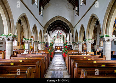 Interior of St Edwards Church, Corfe Castle, Dorset, England, UK Stock ...