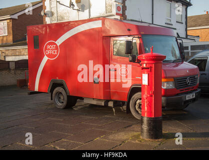Post Office vans, Cash in Transit. A post Office Sprinter van in ...